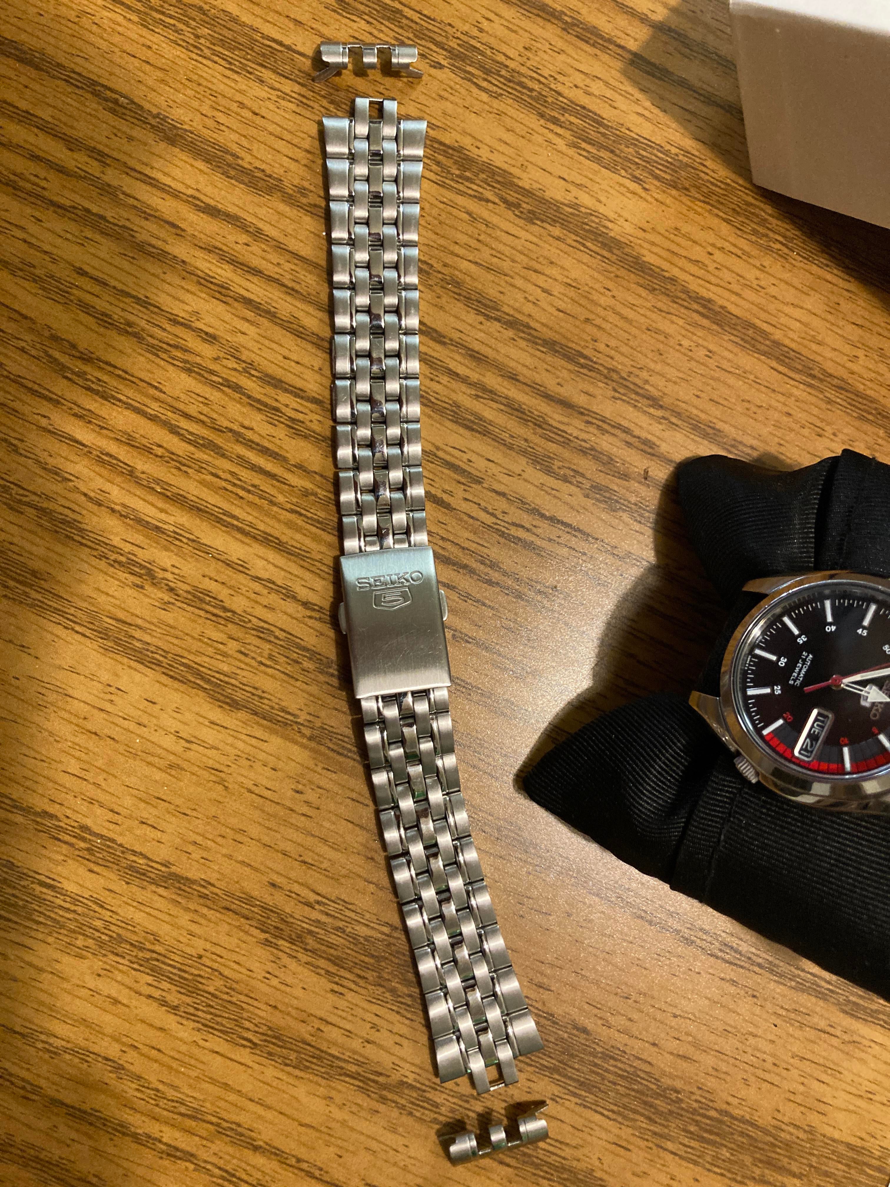 [WTS] Seiko SNK375 w/ bracelet & box | WatchCharts Marketplace