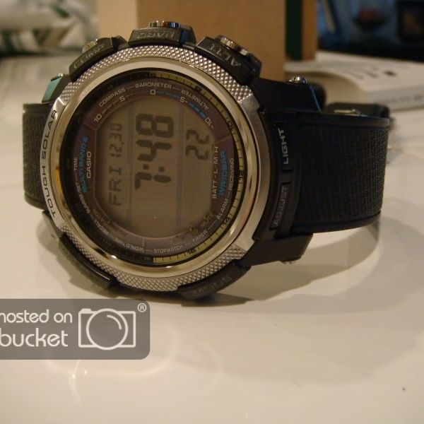 SOLD Casio Pathfinder Atomic Solar PAW2000-1 | WatchCharts