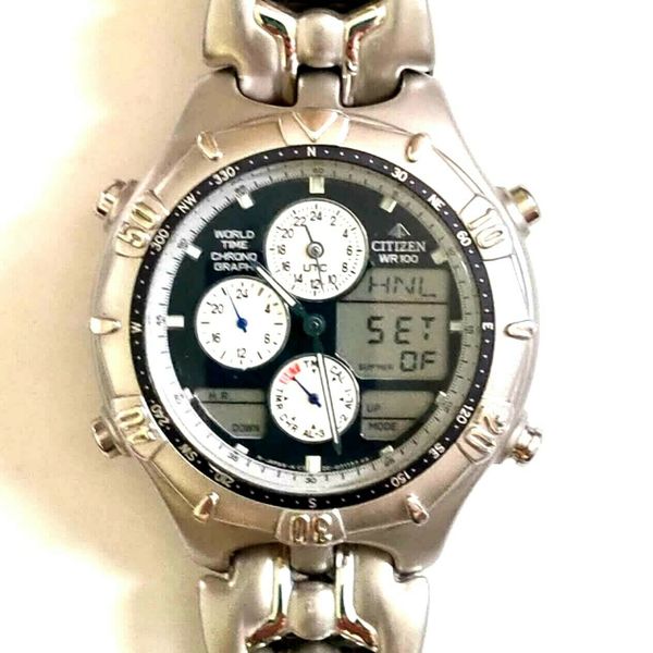 Citizen Promaster Navihawk C300-Q01440K Divers Quartz Chronograph Men's ...