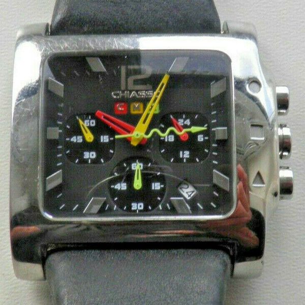 VERY RARE GENTS STAINLESS STEEL CHIASSO CMX MODEL CH140 BARREL ...