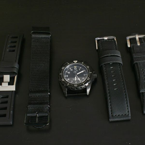 FS: Bombfrog T25 Tritium Diver with IsoFrane RS (and other straps ...