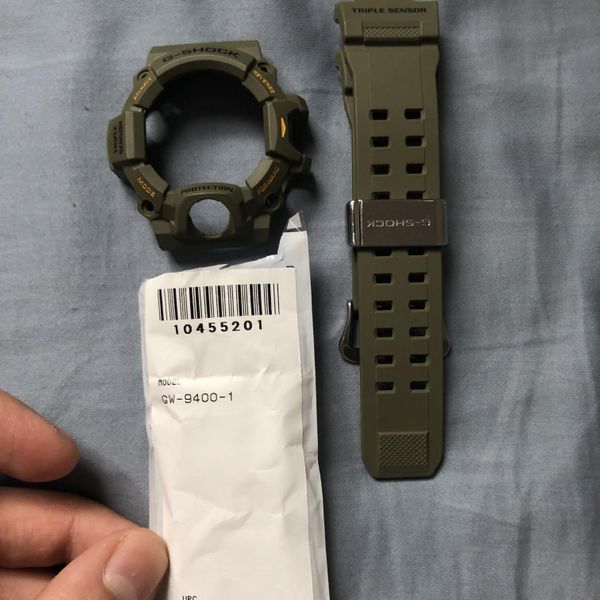 $60 USD Genuine Casio G-shock Rangeman watch band and bezel set ...