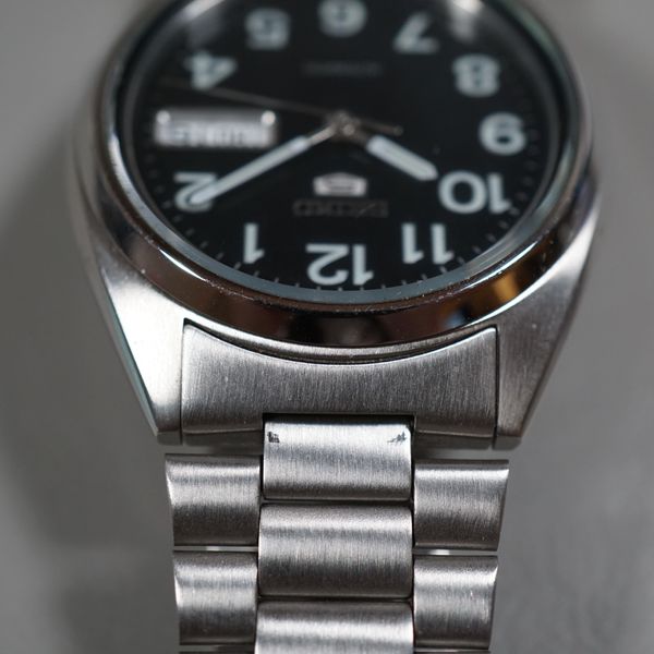 [WTS] Rare Seiko 5 SNXP19 7S26 Numeric Black Dial Automatic - $150 ...