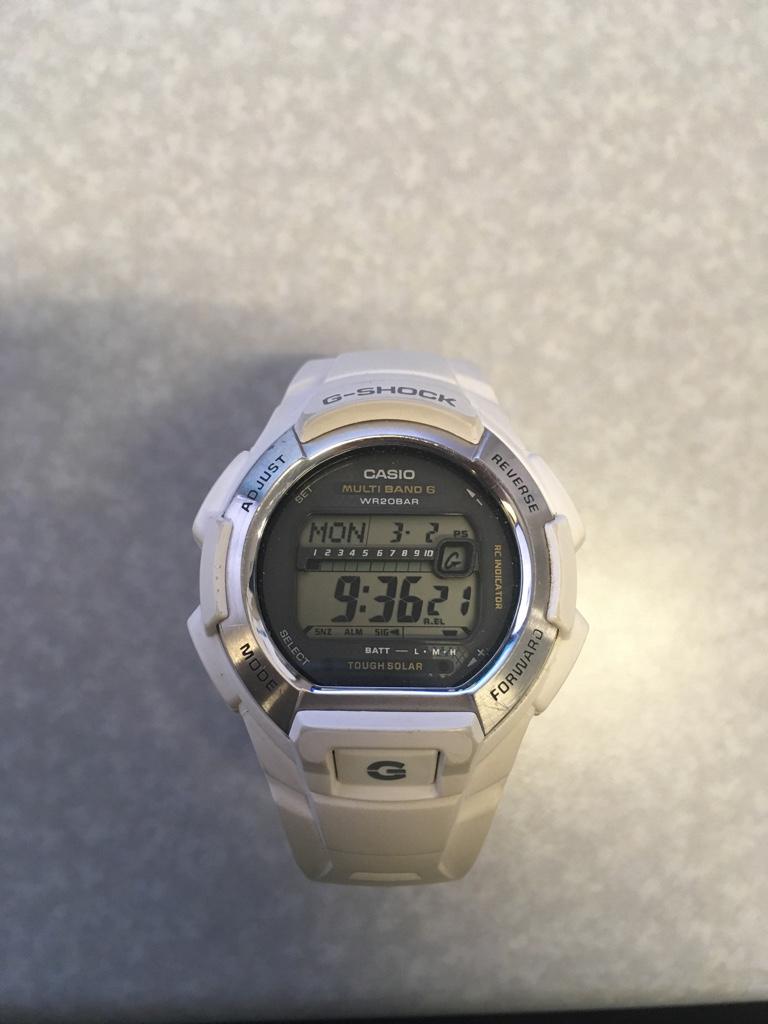 Casio G-Shock GW-M850 white, solar and atomic | WatchCharts Marketplace
