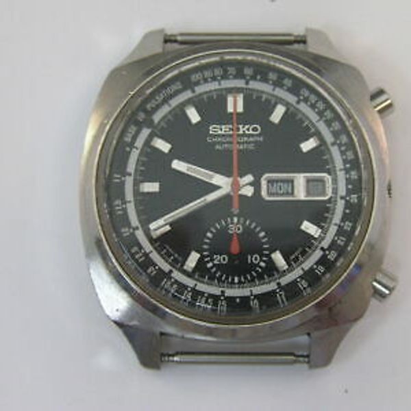 Vintage Seiko Doctors Chronograph Watch Pulsations Bezel 6139-6020 | WatchCharts Marketplace