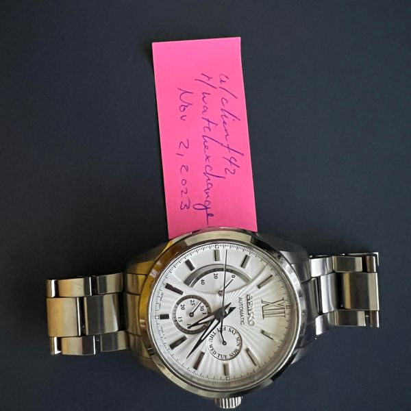 [WTS] Seiko Brightz SDGC021 6R21 Silver Day Date Automatic - $375 ...