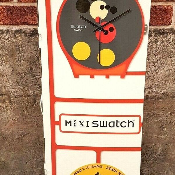 Swatch x Damien Hirst Maxi watch Spot Mickey Mouse Limited Edition only ...
