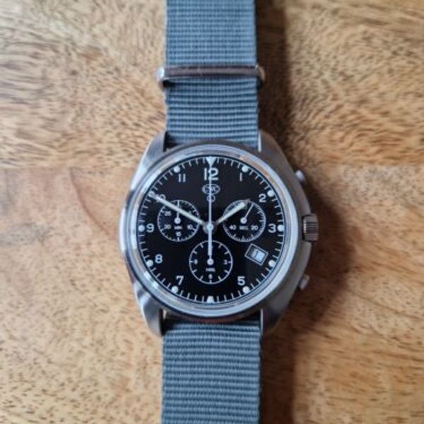 CWC Cabot Falcon Pilots Quartz Chronograph Watch | WatchCharts Marketplace