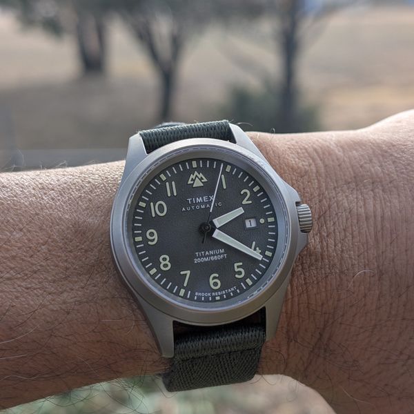 Timex Expedition North Auto. Titanium | WatchCharts Marketplace