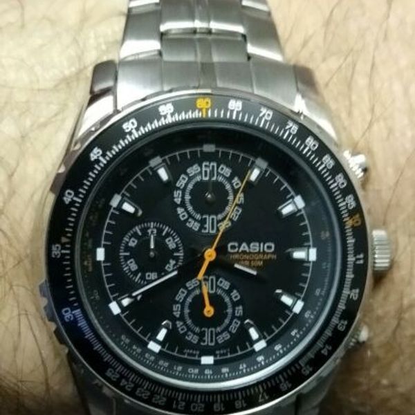 Casio Men's Chronograph Aviator Watch MTP4500D-1A - Fantastic Used ...