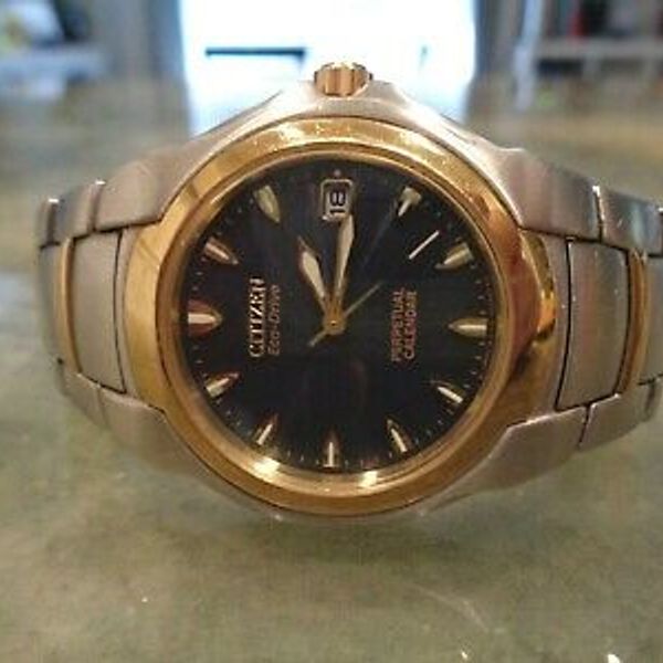 Citizen Eco-Drive Perpetual Calendar GN-4-S E710-H24385 TA 129356 WR 10BAR | WatchCharts