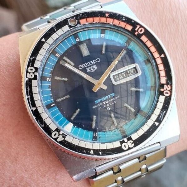 Rare Seiko Diver Rally Regatta Timer Sports 6119-6050 JDM Vintage Watch ...