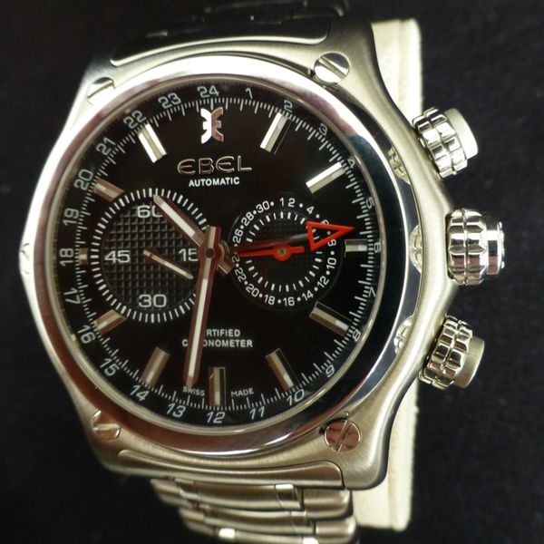 FS: NOS Ebel 1911 BTR GMT black dial - warranty until 12/2017 ...