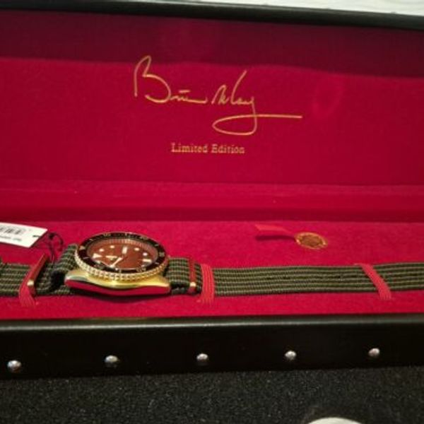 seiko brian may watch limited edition | WatchCharts Marketplace