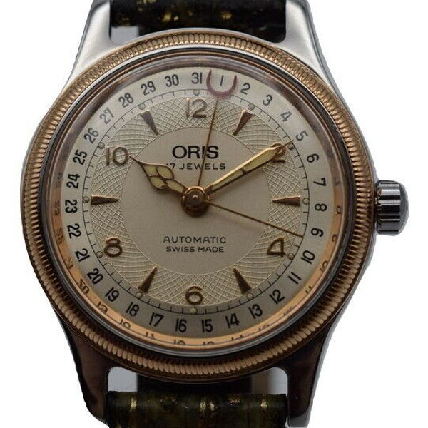 Oris Ladies Big Crown Automatic Two-Tone Watch 7400B | WatchCharts Marketplace
