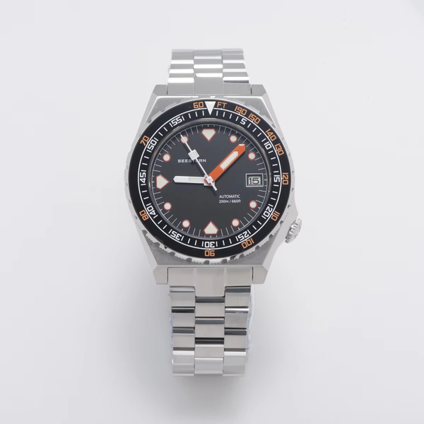 Seestern sub600T seiko nh35 automatic mens watch sapphire san martin ...
