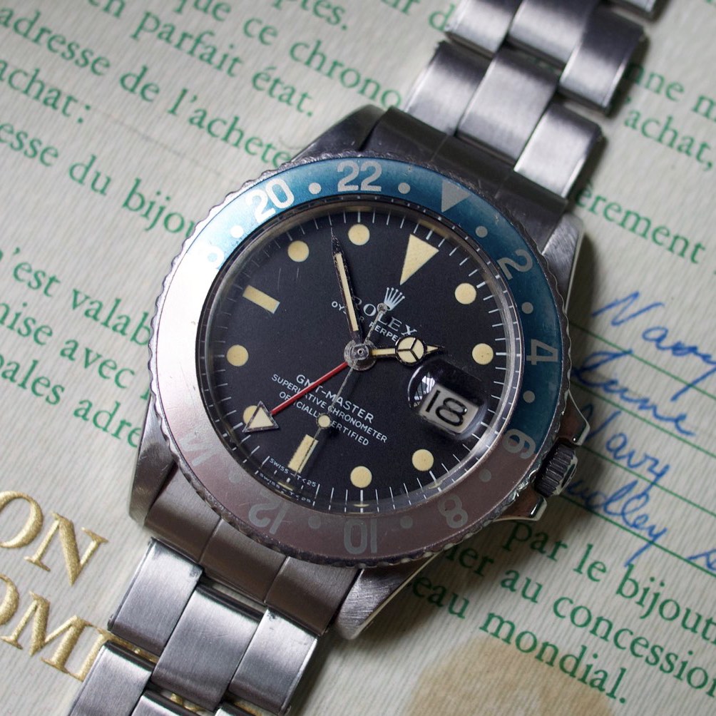 [US Navy] Rolex GMT 1675 MK1 Vintage Box & Papers | WatchCharts Marketplace