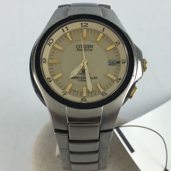 [Used] CITIZEN Eco-Drive / Solar Watch / gn-4-s / Analog / Stainless Steel / IVO / SLV [Clothing ...