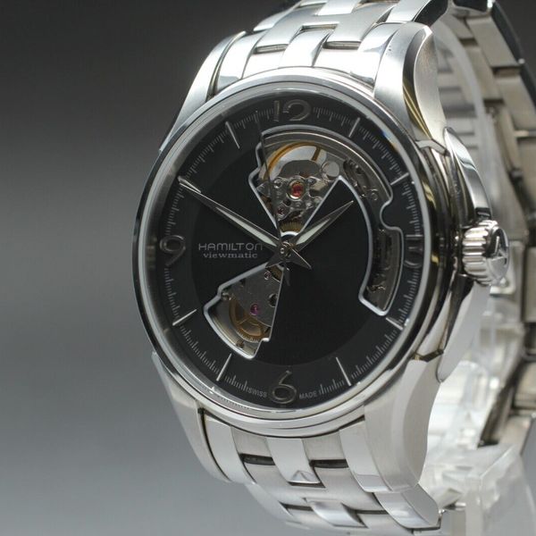 [EXC+5] Hamilton H325650 Jazzmaster Viewmatic Open heart Men's Watch Automatic | WatchCharts ...