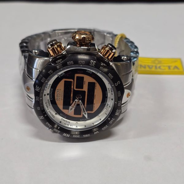 Invicta 12585 Venom Chronograph Digital & Analog Steel 50mm Watch 50MWE ...