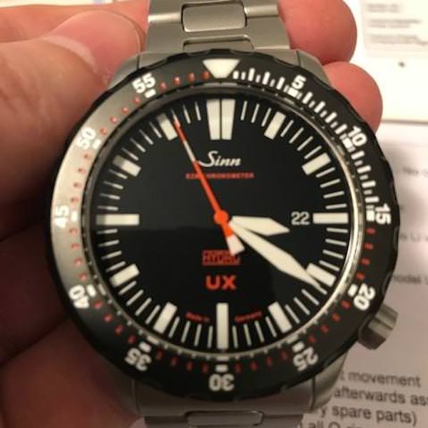 FS: Sinn UX SDR - Recently Serviced! Full Set! | WatchCharts Marketplace