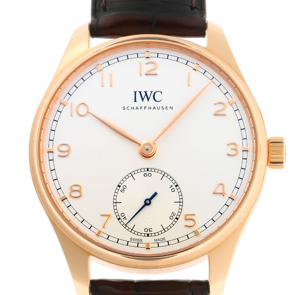 IWC IW358306 Portugieser Automatic 40 RG Silver Dial Automatic Winding ...