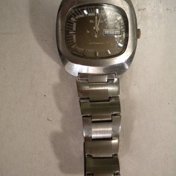 Bulova Vintage 1973 Jet Star 'E' Men's Quartz Watch Automatic, No ...