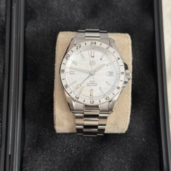 SAN MARTIN SN0129-G GMT Automatic Desert Texture / Silver Gray Dial ...