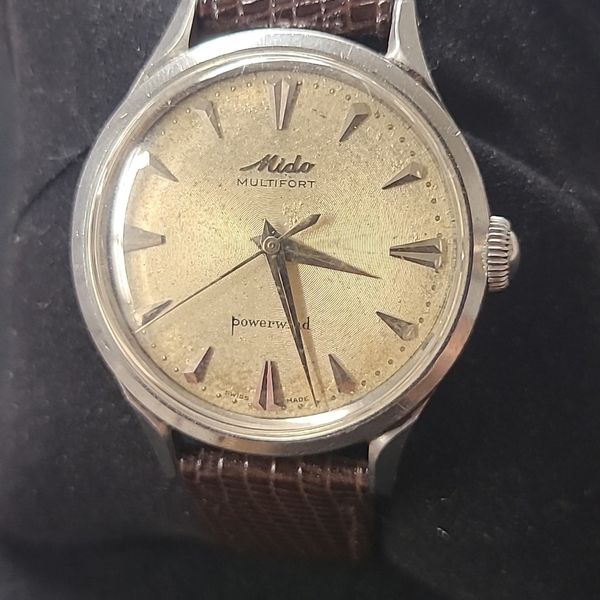 Vintage Mido Multifort Powerwind AUTOMATIC Vintage MEN'S Watch All ...