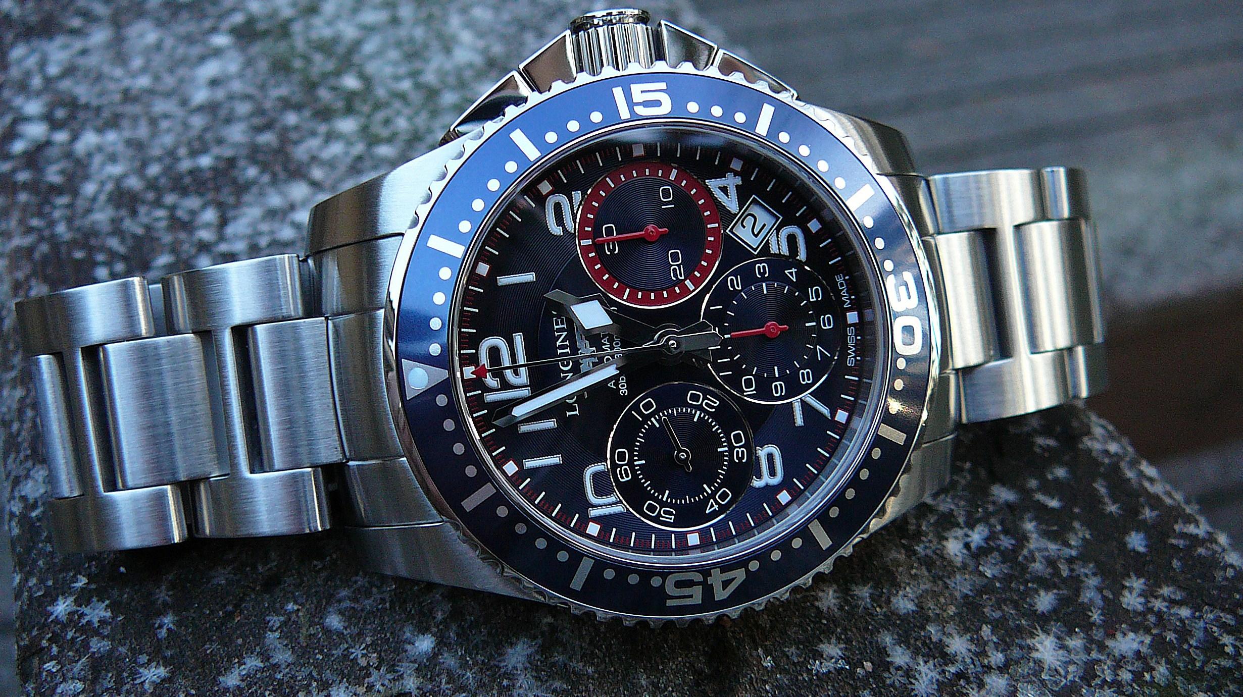 Longines Hydroconquest Chronograph L688 L3.696.4.03 Price as of ...