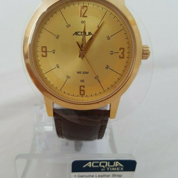 New mens Acqua watch, By Timex. Japan quartz mouvement, 30 m water ...