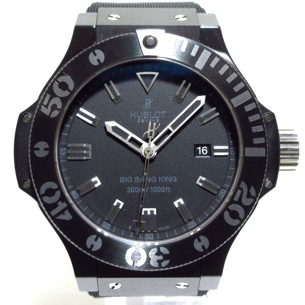 [New] [Used] HUBLOT Big Banking Ice Bang Watch Ceramic / Rubber Belt ...