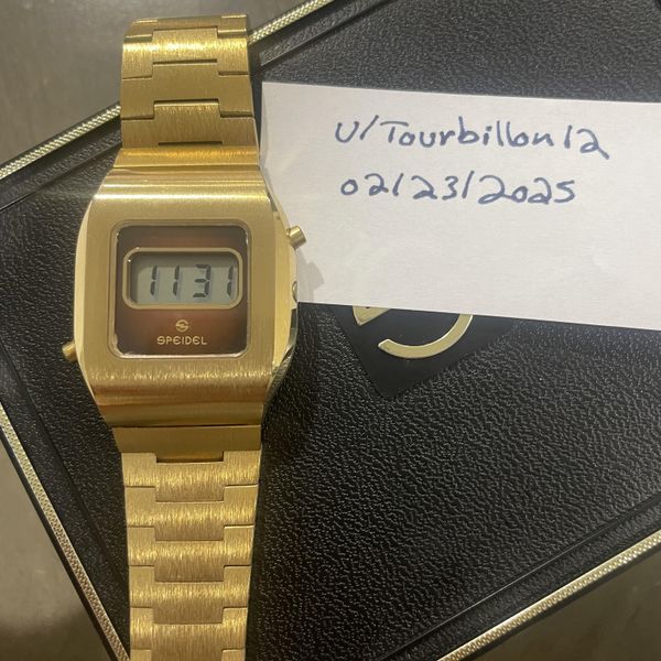 [WTS]1970s Speidel Digital Time Modulator Deep Amber Dial W/Box $169 ...