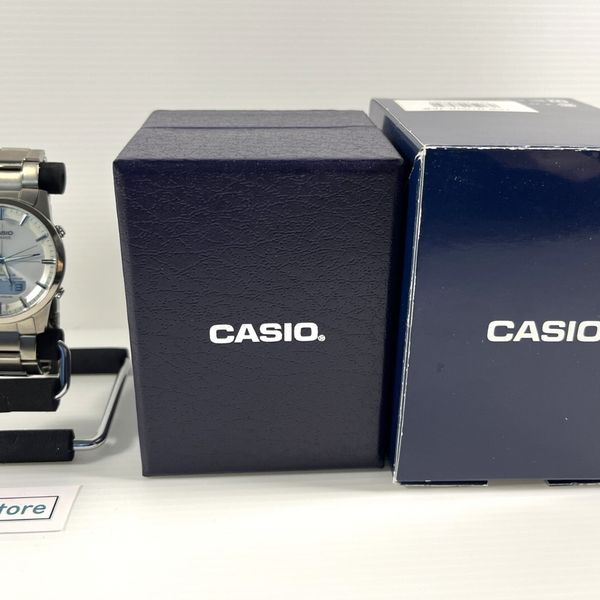 Casio Lineage LCW-M170TD Men Solar Quartz Multi band 6 watch Titanium ...
