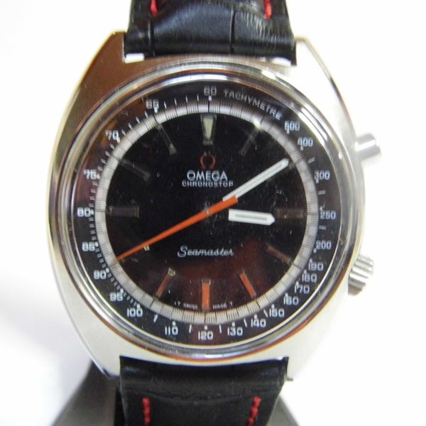 Large Omega Chronostop Chronograph Very Good Condition Runs Cal. 1969 ...