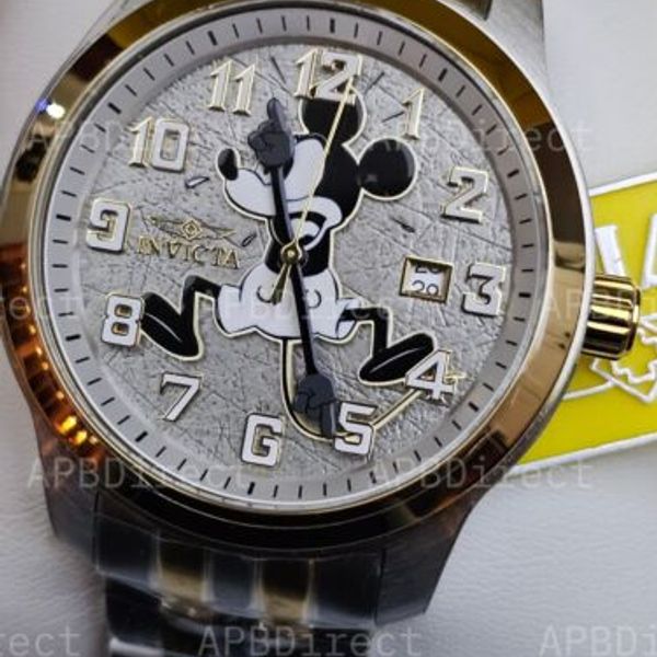 Invicta - Mickey Mouse #234 Limited Edition CRAZY Hands - Disney mens ...