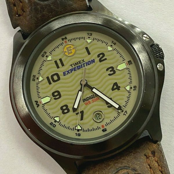 Timex Expedition Men's Indiglo Wrist Watch 50M WR 905-05 9" (070PIE) | WatchCharts