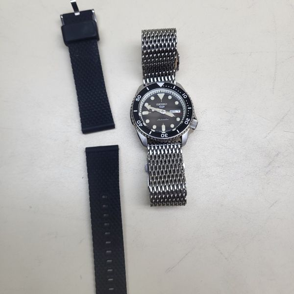 Seiko 5 Sports Men's Black Watch - SRPD95 | WatchCharts Marketplace