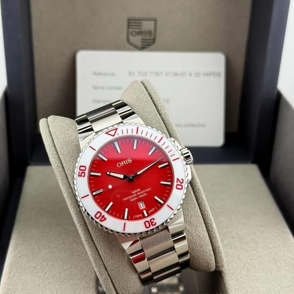 [WTS] Mothers’ Day Reduction Oris Aquis Watermelon ???? 41.5mm Ref. 01 ...