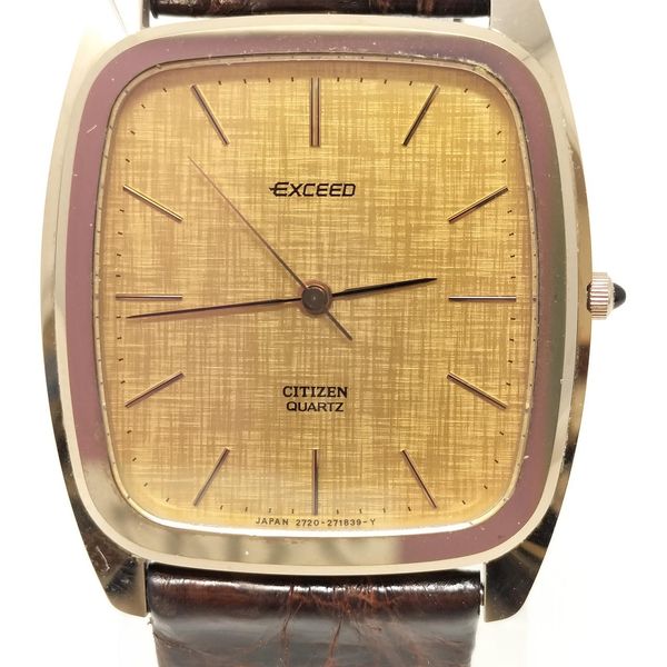 Exceed Watch Model 2730 271882YO CITIZEN | WatchCharts Marketplace