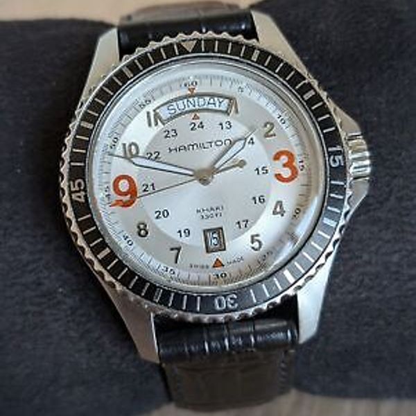 Hamilton Khaki King Scuba 330 Ft Divers Watch H645510 | WatchCharts ...