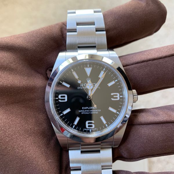 FS: 2017 Rolex Explorer 214270 Mark 2 with full set | WatchCharts ...