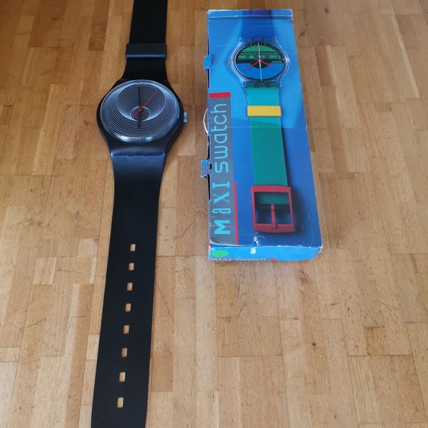 Swatch Maxi Maxiswatch Wall Clock Vulcano With Original Box ...