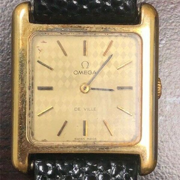 1973 Omega Deville Solid Gold 18K ref 511.0455. Good working order ...