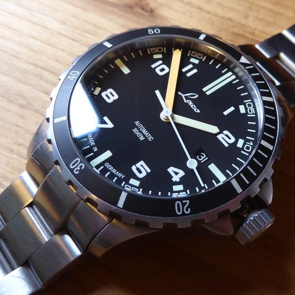 Laco Himalaya 42 automatic watch, bracelet | WatchCharts Marketplace