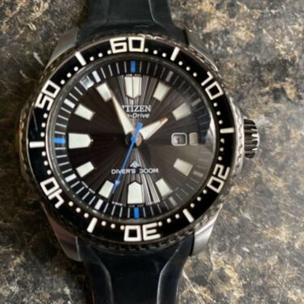 Citizen Promaster Eco-Drive Diver's 300m - SOLAR - SUNBURST GUILLOCHE ...