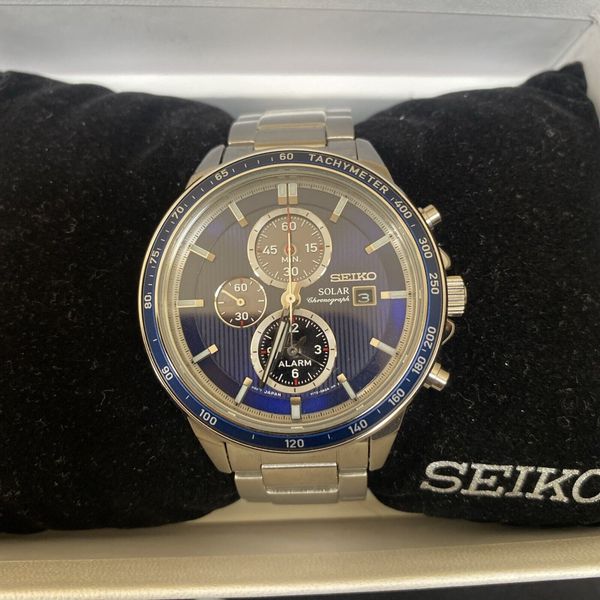 Seiko Solar Blue Men's Watch - SSC717P1 | WatchCharts Marketplace
