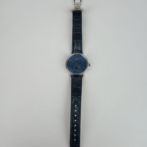 Rado Coupole Classic R22883915 Women's Moon Phase Watch Blue Face ...