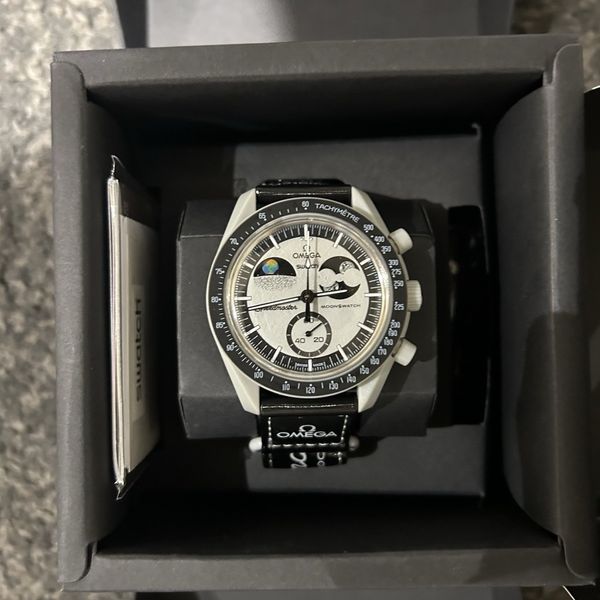 Swatch X Omega Moons Swatch Mission To Earth Phase | WatchCharts ...