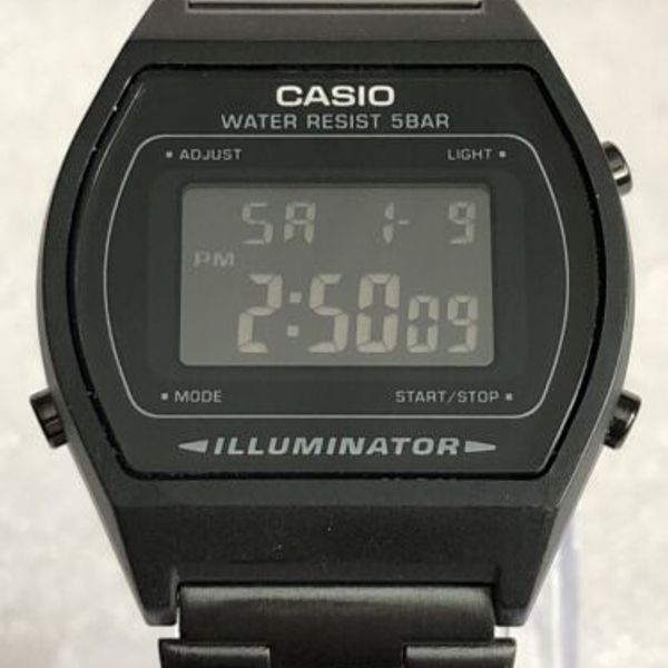 Casio B640WB-1AEF Unisex Digital Black Watch. | WatchCharts